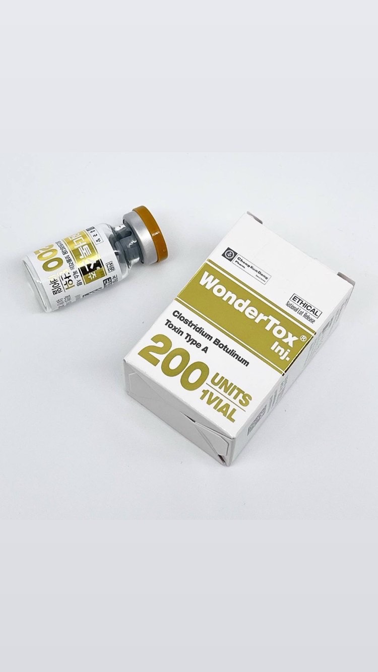 WONDERTOX 200U Better Botox Injections – Genuine Fillers Korea