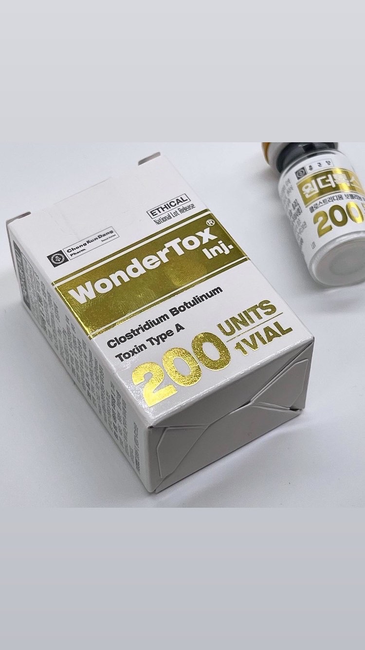 WONDERTOX 200U Better Botox Injections – Genuine Fillers Korea